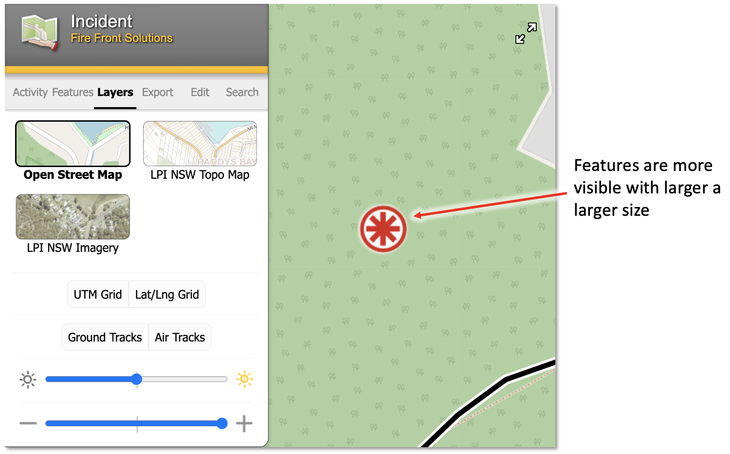 Layers Tab — FireMapper Portal Manual documentation