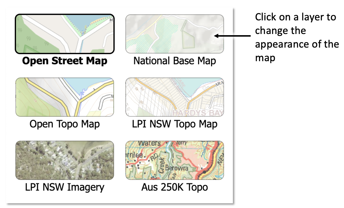 Layers Tab — FireMapper Portal Manual documentation